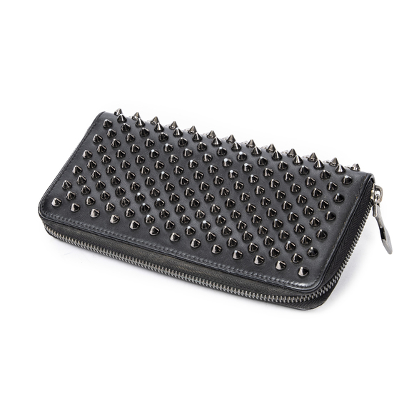 Christian Louboutin | Bags | Christian Louboutin Panettone Spike Zippy ...